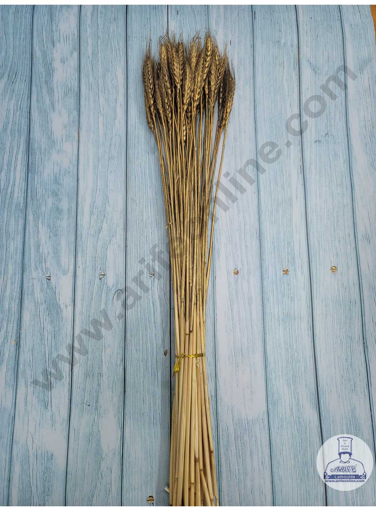 CAKE DECOR™ Natural Golden Color Dried Wheat Grass Wheat Stalks For Ca ...