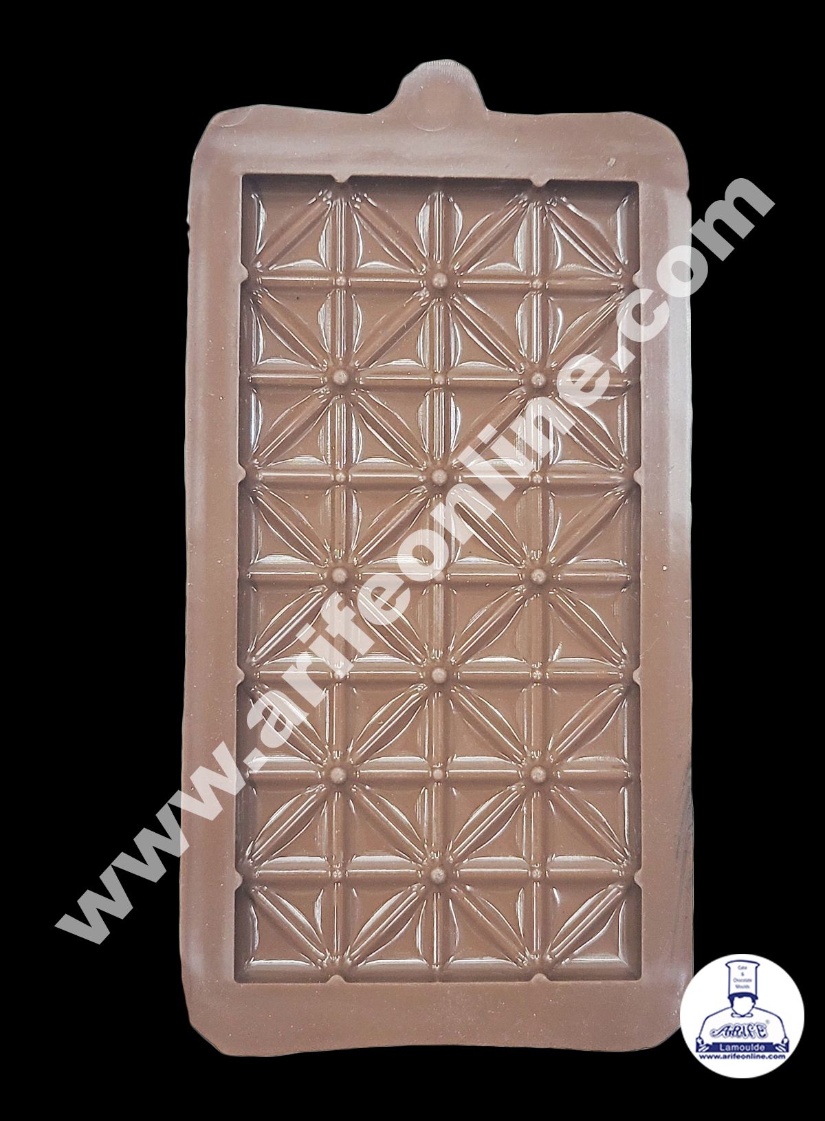 Cake Decor 1 Cavity Mini Triangle Geometric Shape Silicone Bar Mold Ch ...