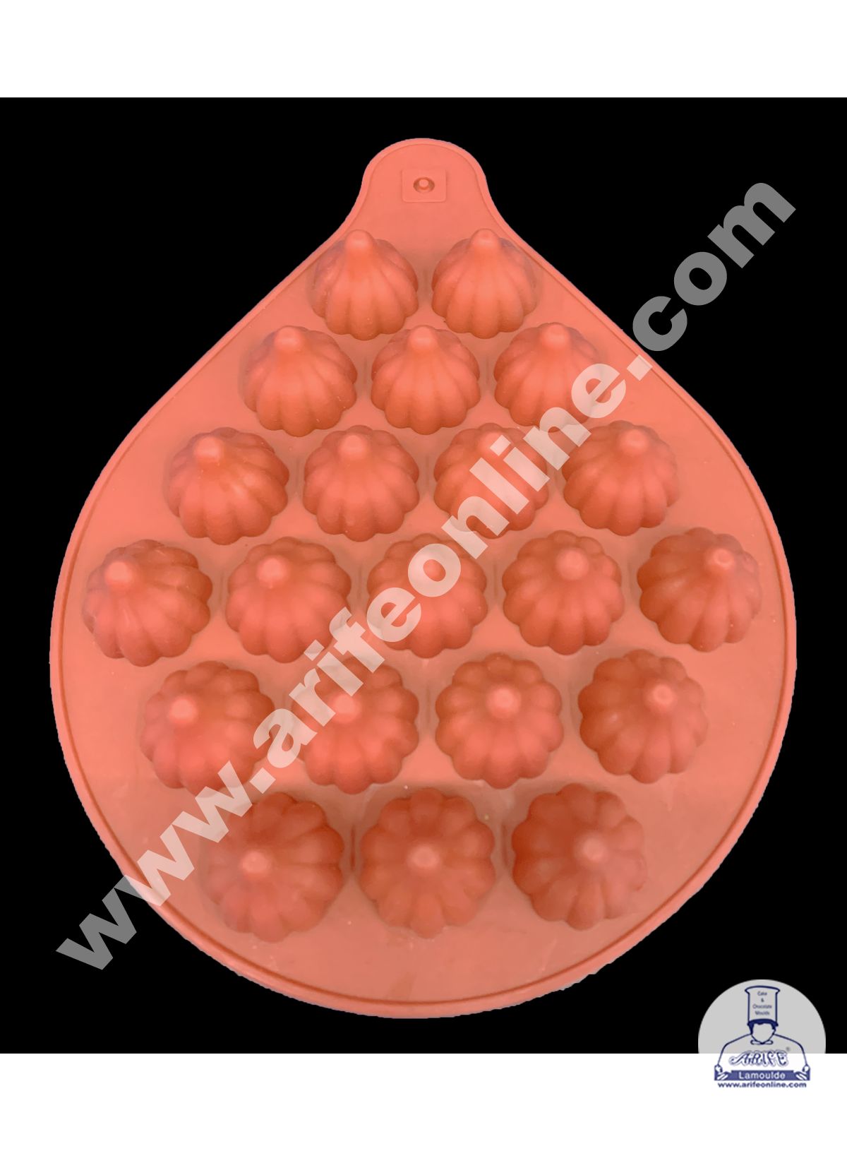 Cake Decor 21 Cavity Modak Shape Chocolate Mould, Ganesh Chaturti Fest ...