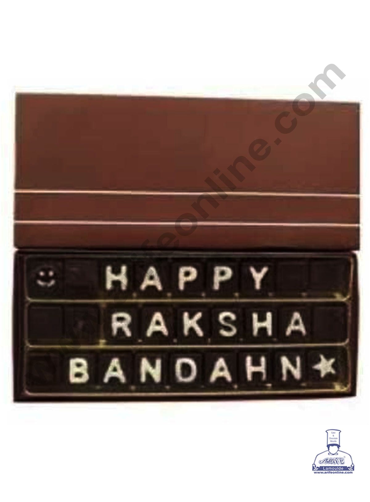 Cake Decor 3 Line Chocolate Message Box - Pack of 10 Pieces – Arife ...