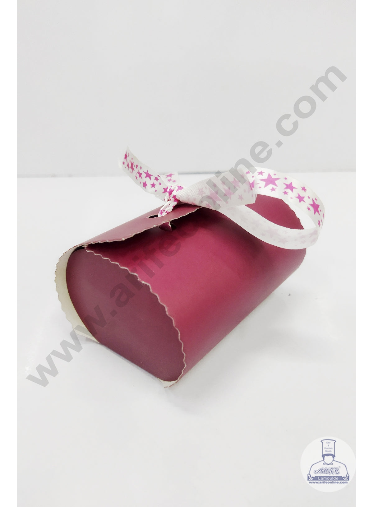 Cake Decor Cardboard Paper Chocolate Boxes - Maroon (Pack of 10pcs) SB ...