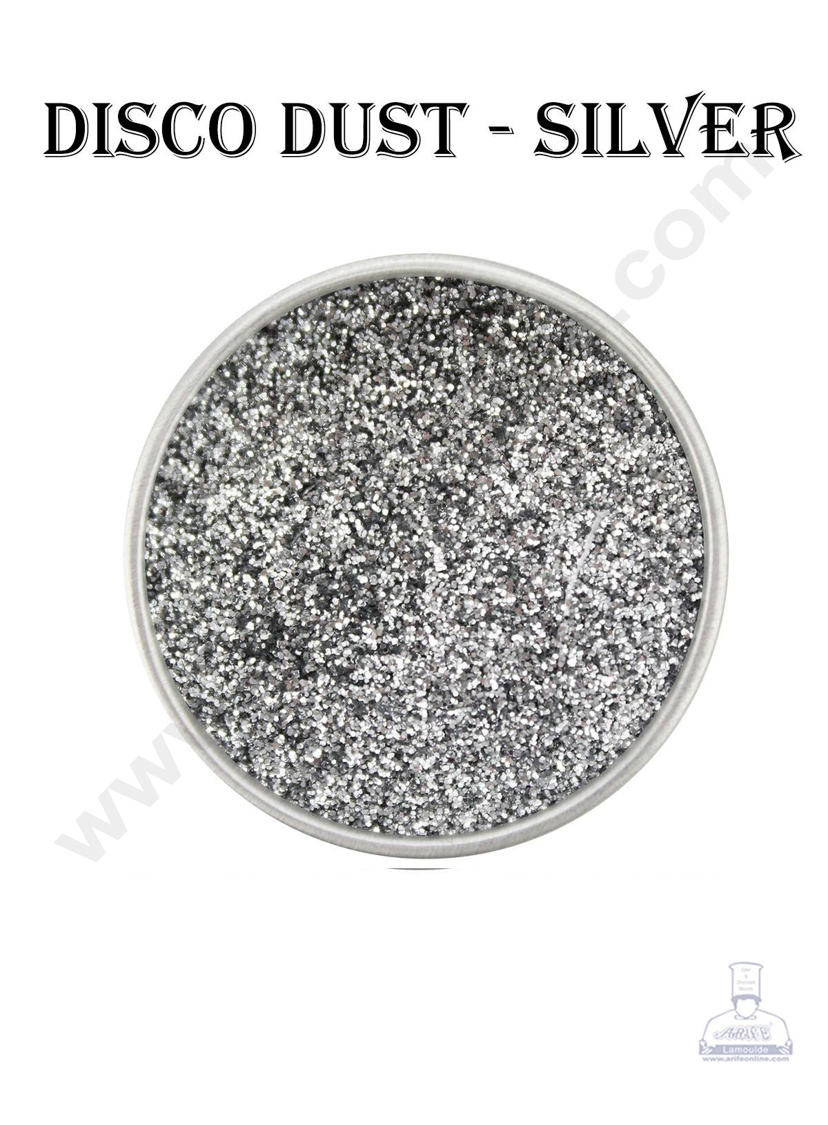 Cake Decor Disco Dust - Silver (10 gm) – Arife Online Store