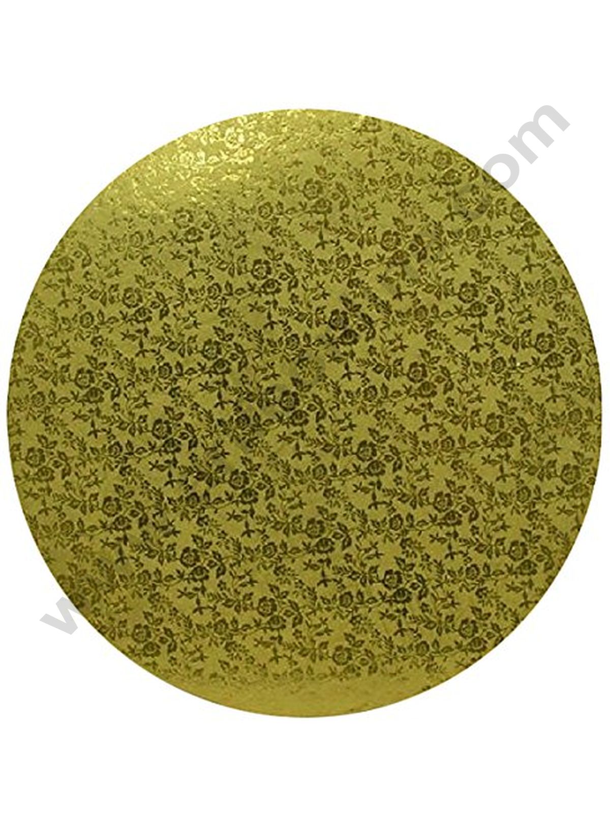 Cake Decor™ Gold Round Drum Cake Board Cake Base - 20 inch – Arife ...