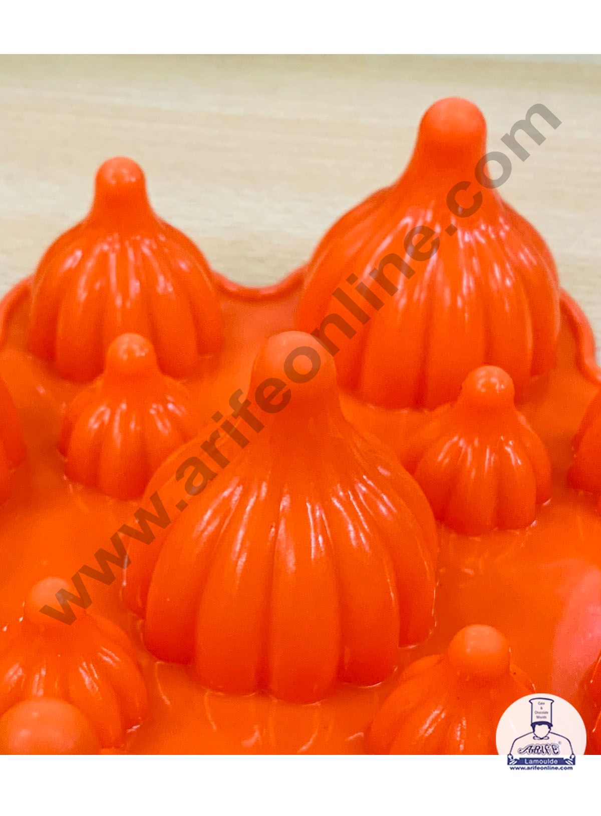 Cake Decor Modak Shape 13 Cavity Mix Size Chocolate Mould, Ganesh Chat ...