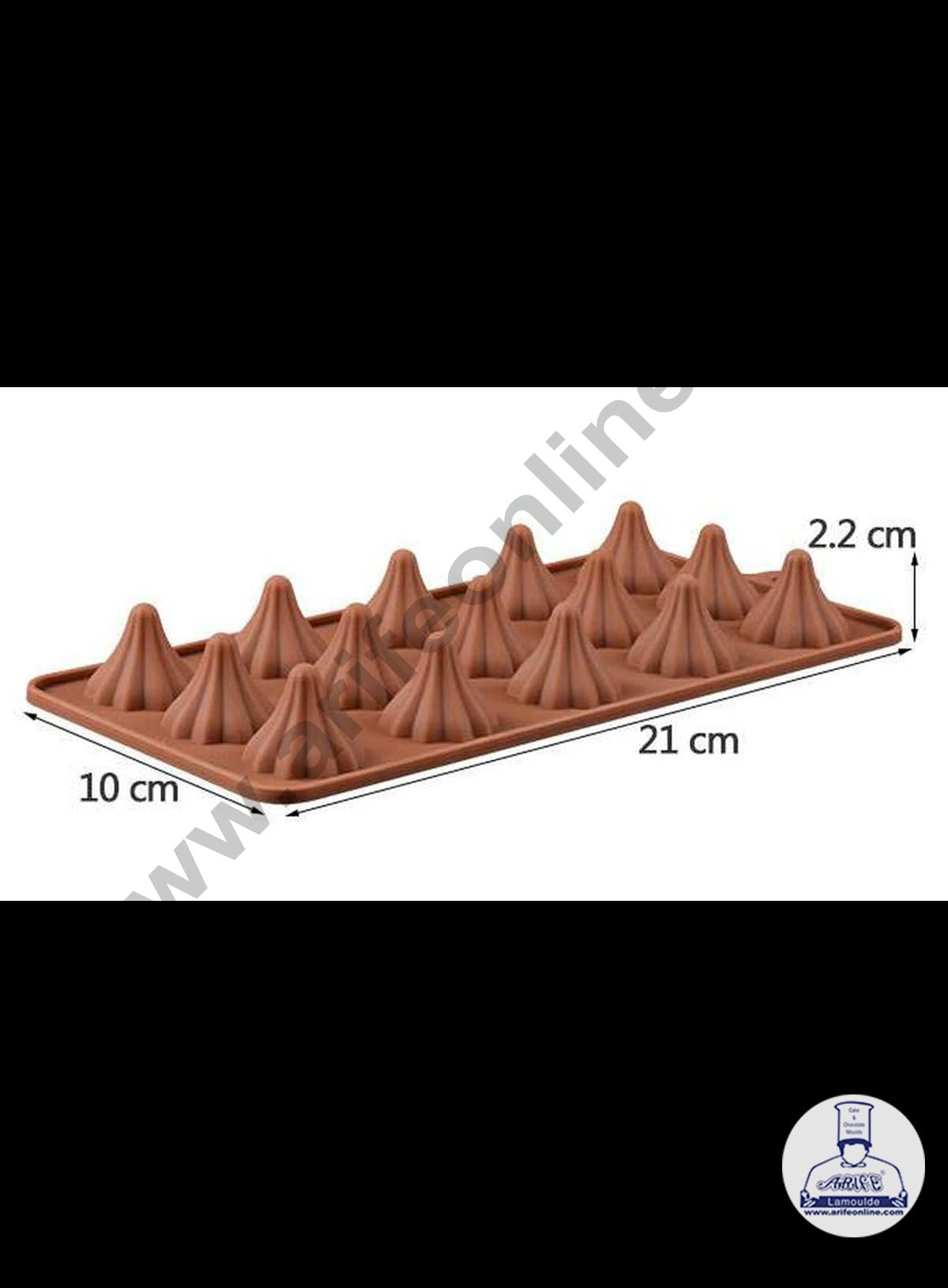 Cake Decor Modak Shape 15 Cavity Chocolate Mould, Ganesh Chaturti Fest ...