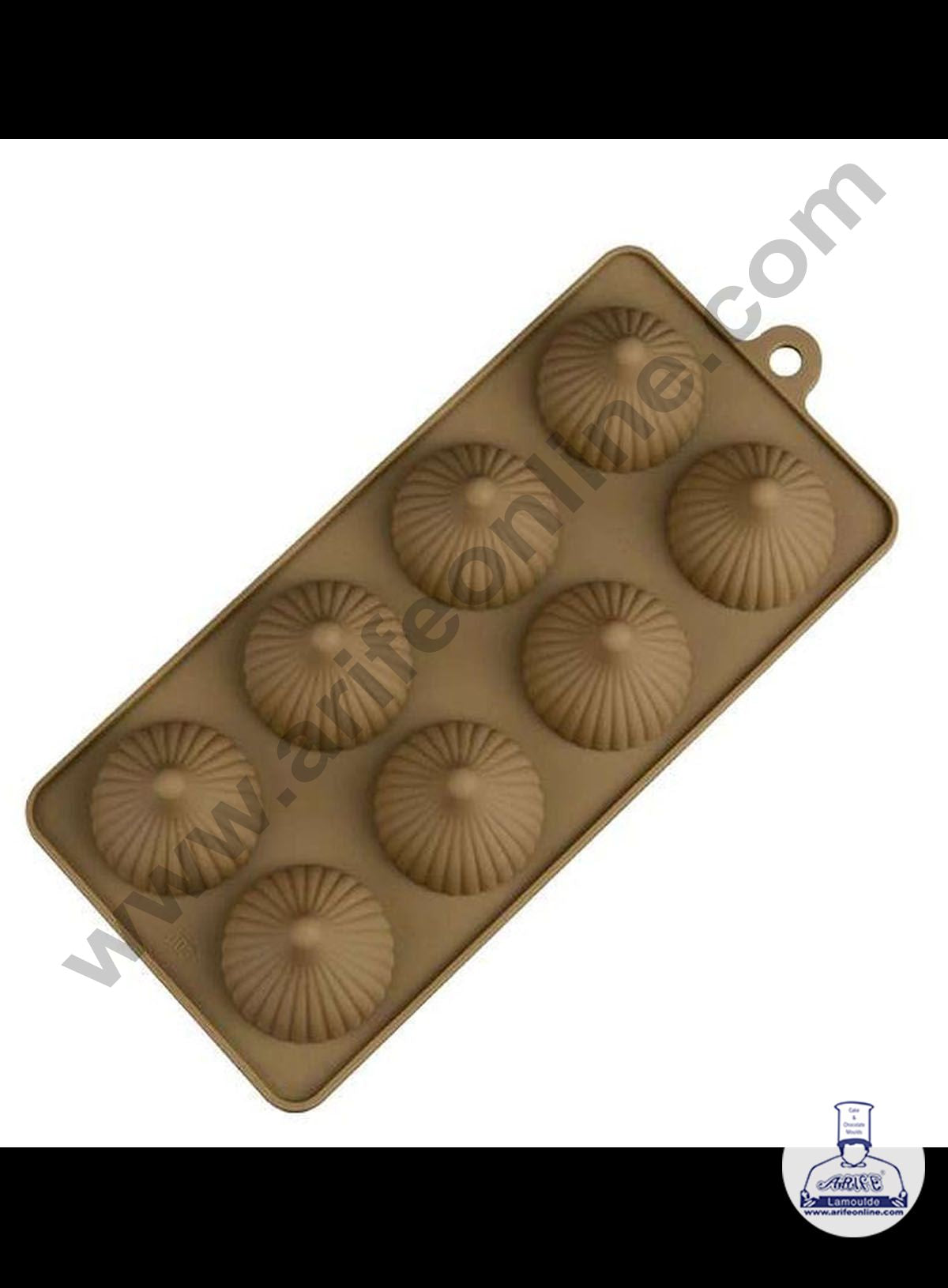 Cake Decor Modak Shape 8 Cavity Chocolate Mould, Ganesh Chaturti Festi ...