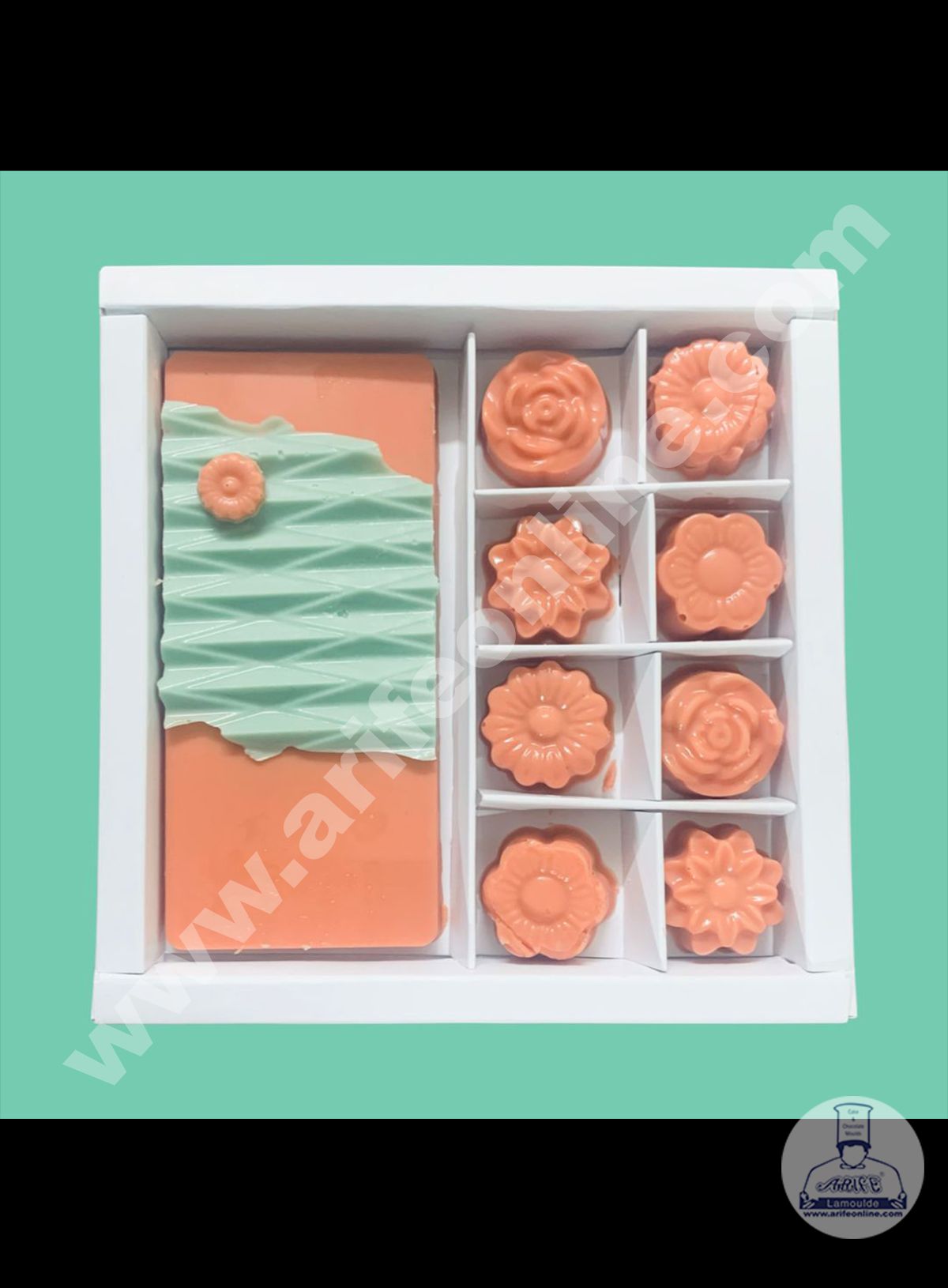 Cake Decor Ultimakes Floral PVC Chocolate mould - SBUCPVC-UC003 ( 1 pc ...