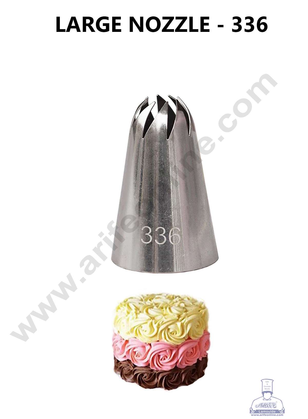 Cake Decor™ Large Nozzle - No. 336 Piping Nozzle – Arife Online Store