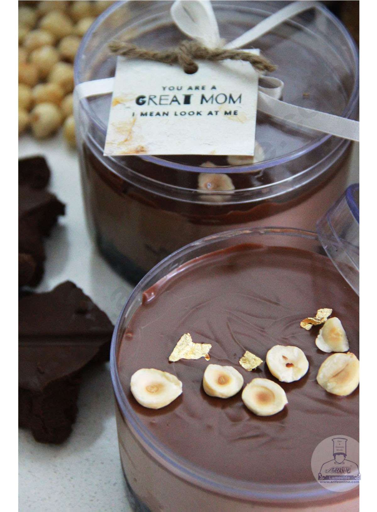 Cake Decor™ Transparent Acrylic Dessert Cylindrical Tub With Lid (Pack ...