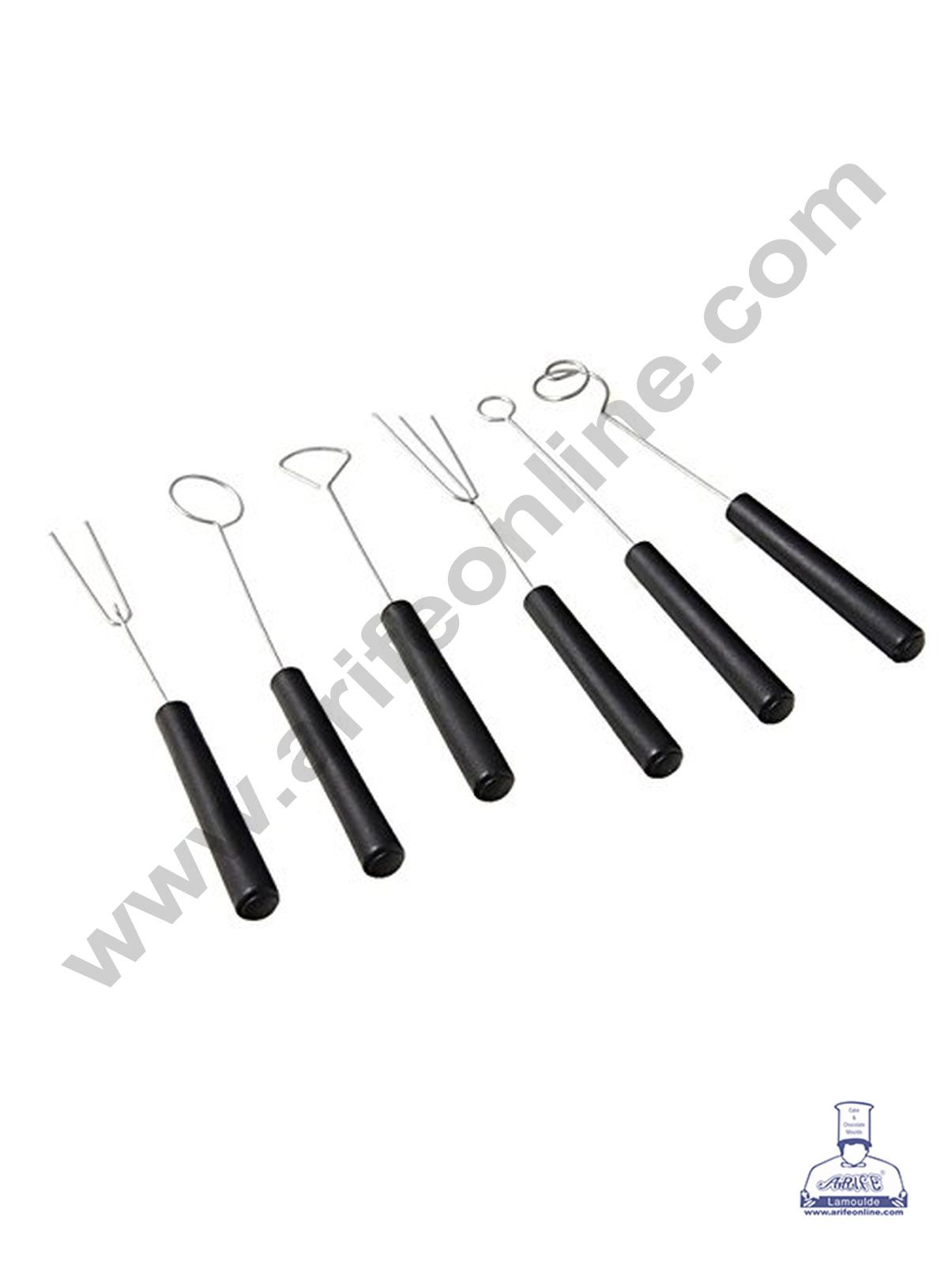 Cake Decor 6pc Chocolate Dipping Fork Set Baking Tool And Accessories ...