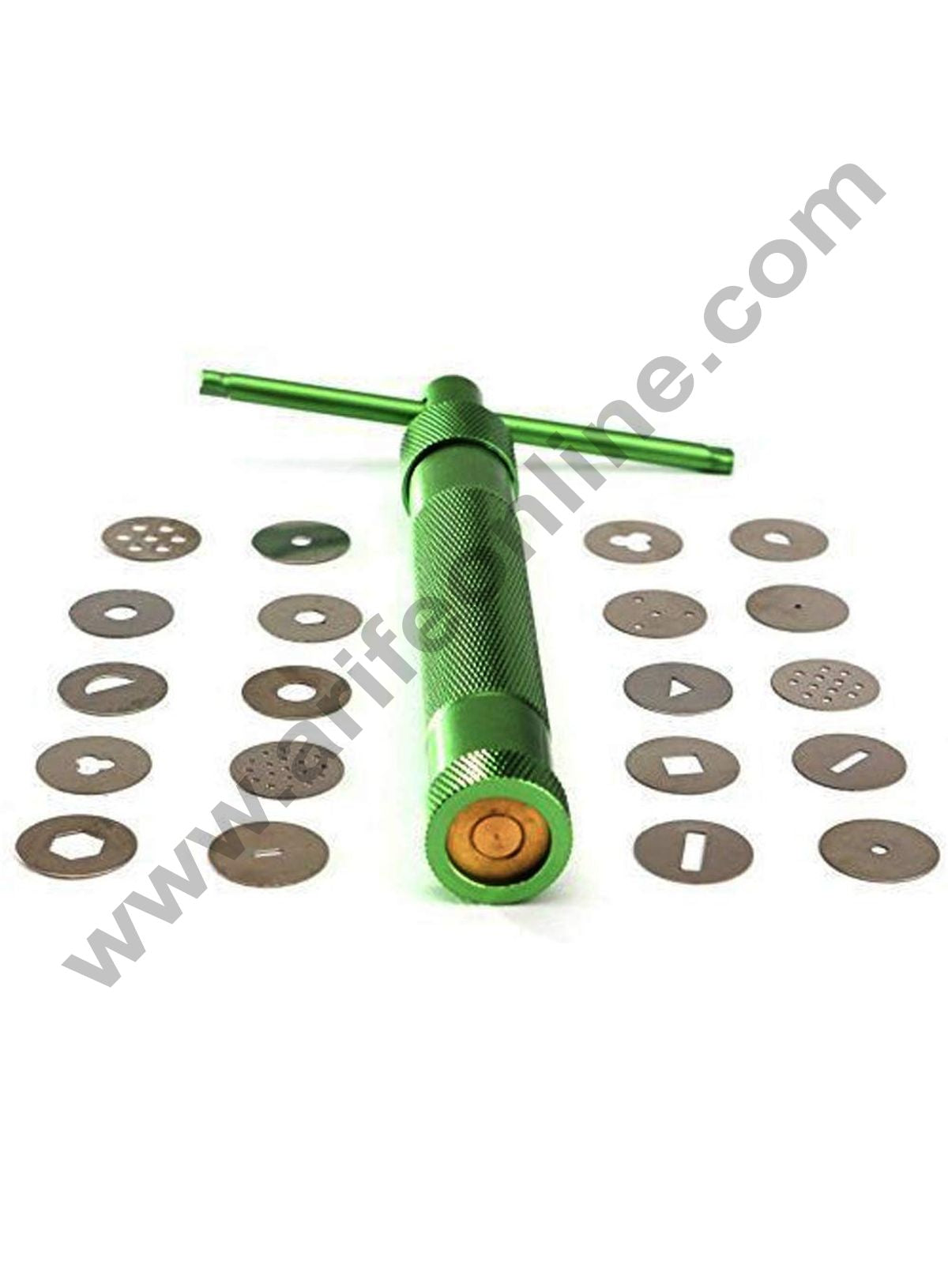 Cake Decor 20pcs Paste Extruder Clay Sugar Craft Fondant Cake Gun Cake ...