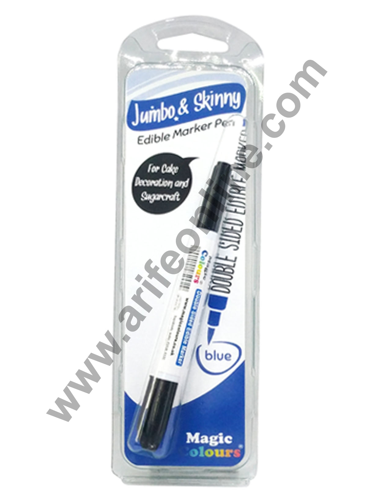 Magic Colours Double Sided Edible Marker Pen (Blue) – Arife Online Store