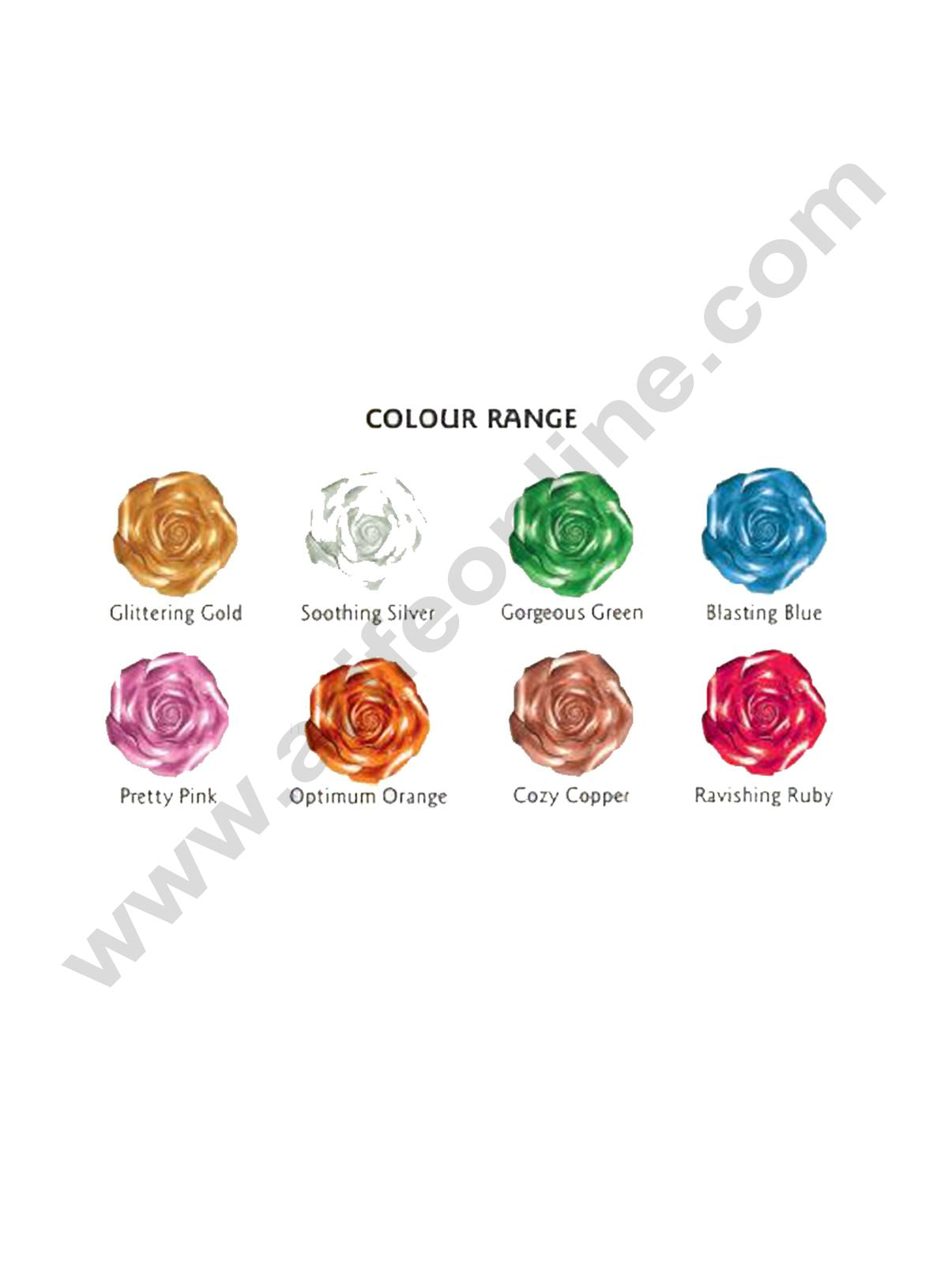 MetaGlo Food Color Powder Blasting Blue, 25g – Arife Online Store