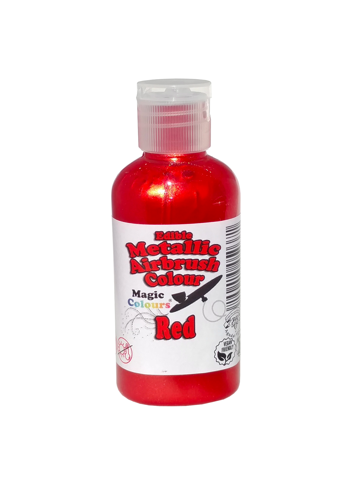 Magic Colours Edible Metallic Airbrush Colour- Red (55ml) – Arife ...