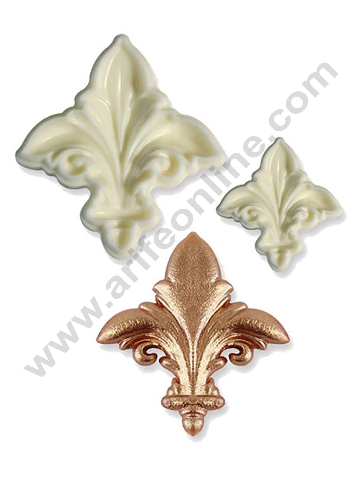 Cake Decor Patchwork Cutters Fleur De Lys Patchwork Cookie Cutter Plas ...