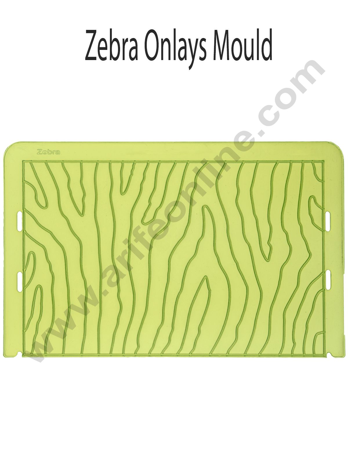 Cake Decor Silicon Wooden Or Zebra Pattern Impression Onlays Fondant C ...