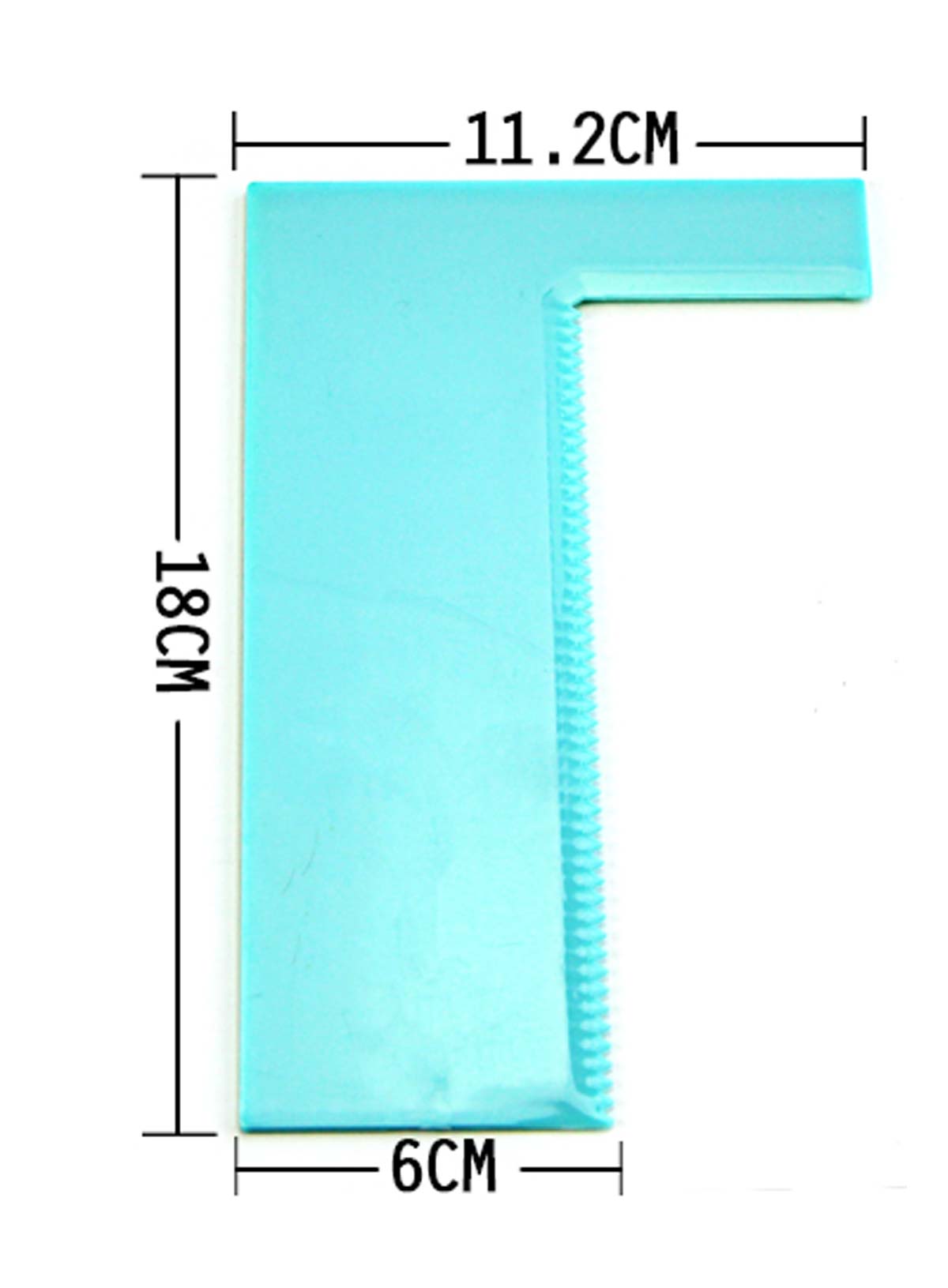 Cake Decor Smoother Polisher Cake Contour Comb Scraper Zig Zag Pattern ...