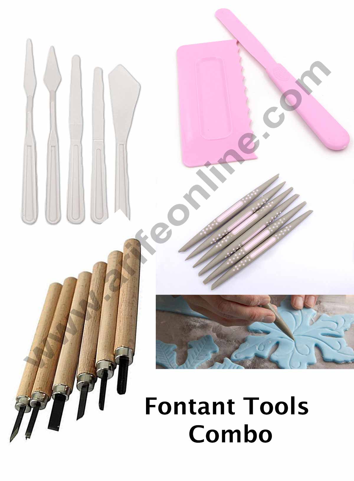 Fondant Tools Combo – Arife Online Store
