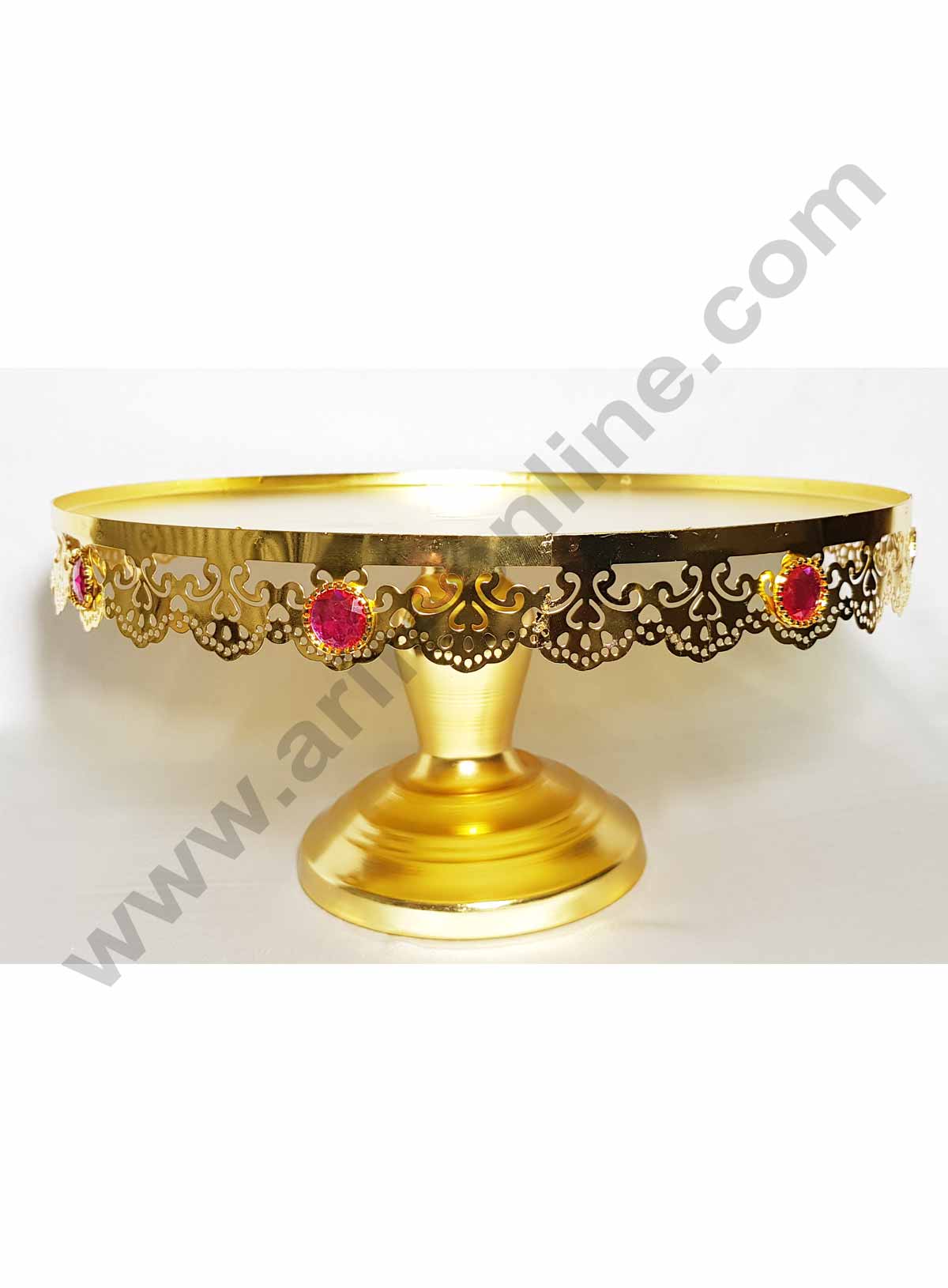 Cake Display Stand Gold with Diamond – Arife Online Store