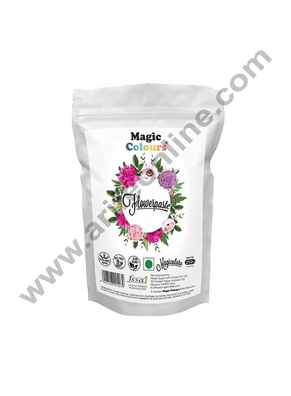Magic Colours Flower Paste White 250 g – Arife Online Store