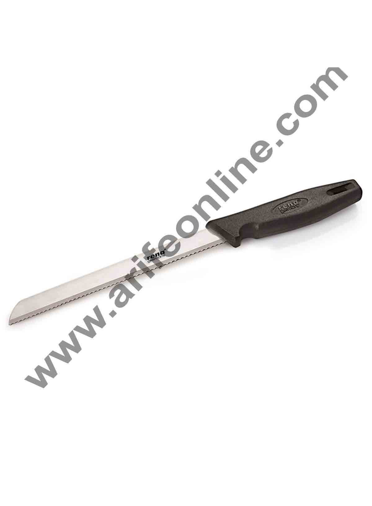 Cake Decor Rena Bread Knife 14" Wide Teeth, Black Color, Bread Knife ...