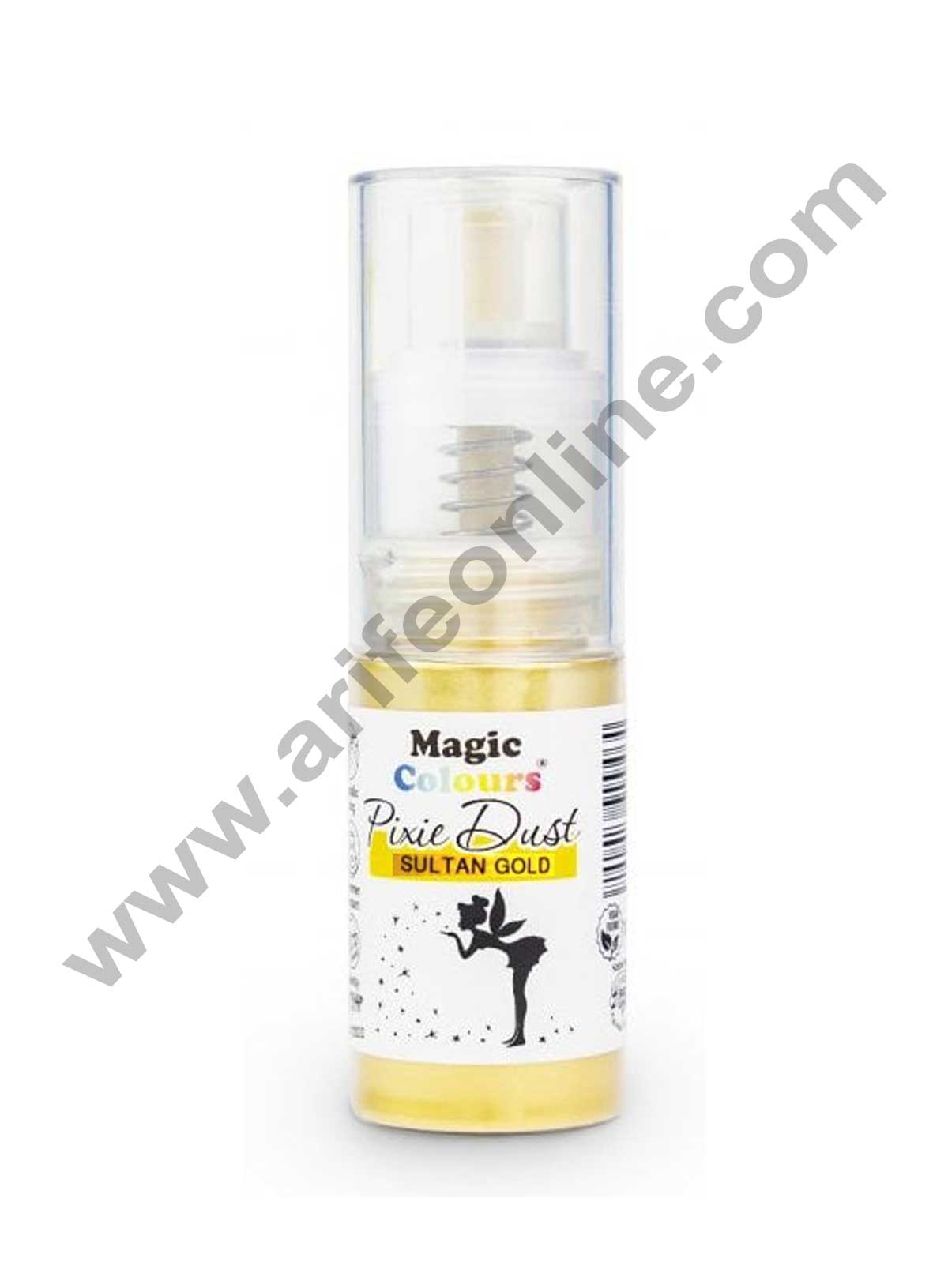 Magic Colours Pixie Dust-Sultan Gold(10grm) – Arife Online Store